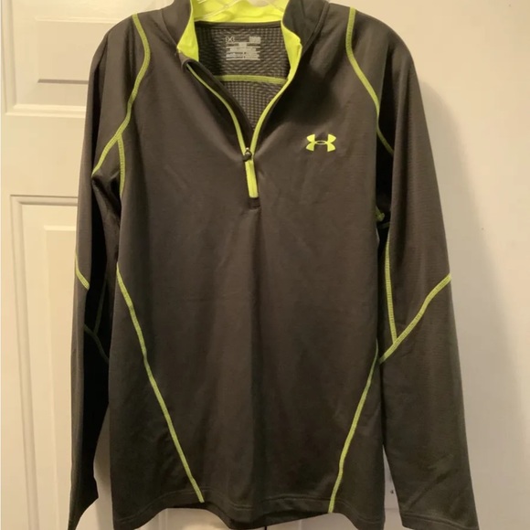Under Armour | Shirts | Under Armour Golf Coldgear Quarterzip Size ...